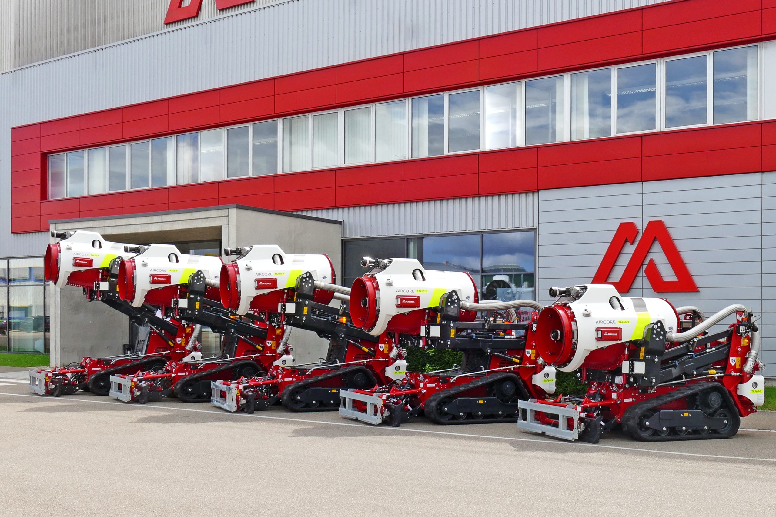 Magirus delivers 20 Magirus AirCore TAF60-X remote-controlled ...